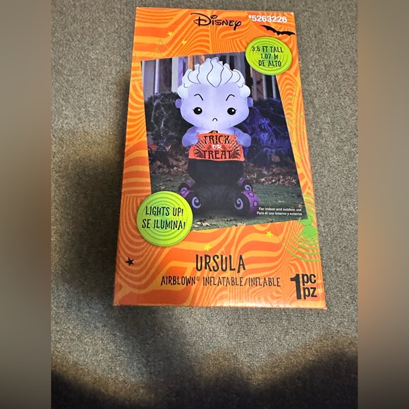 Disney | Holiday | Disney Villains Ursula Blow Up Inflatable Light Up ...